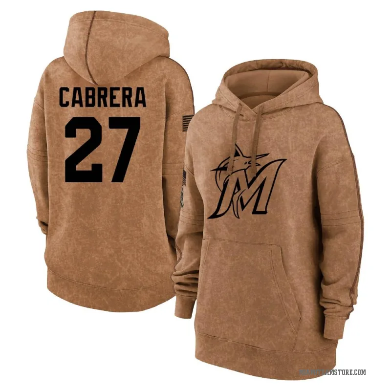Edward Cabrera Hoodie | Authentic Miami Marlins Edward Cabrera Hoodies ...