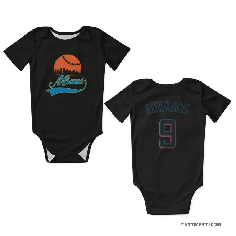 Xavier Edwards Bodysuit | Authentic Miami Marlins Xavier Edwards ...